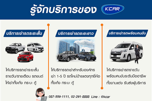 ธุรกิจบริการของ KCAR - kcar